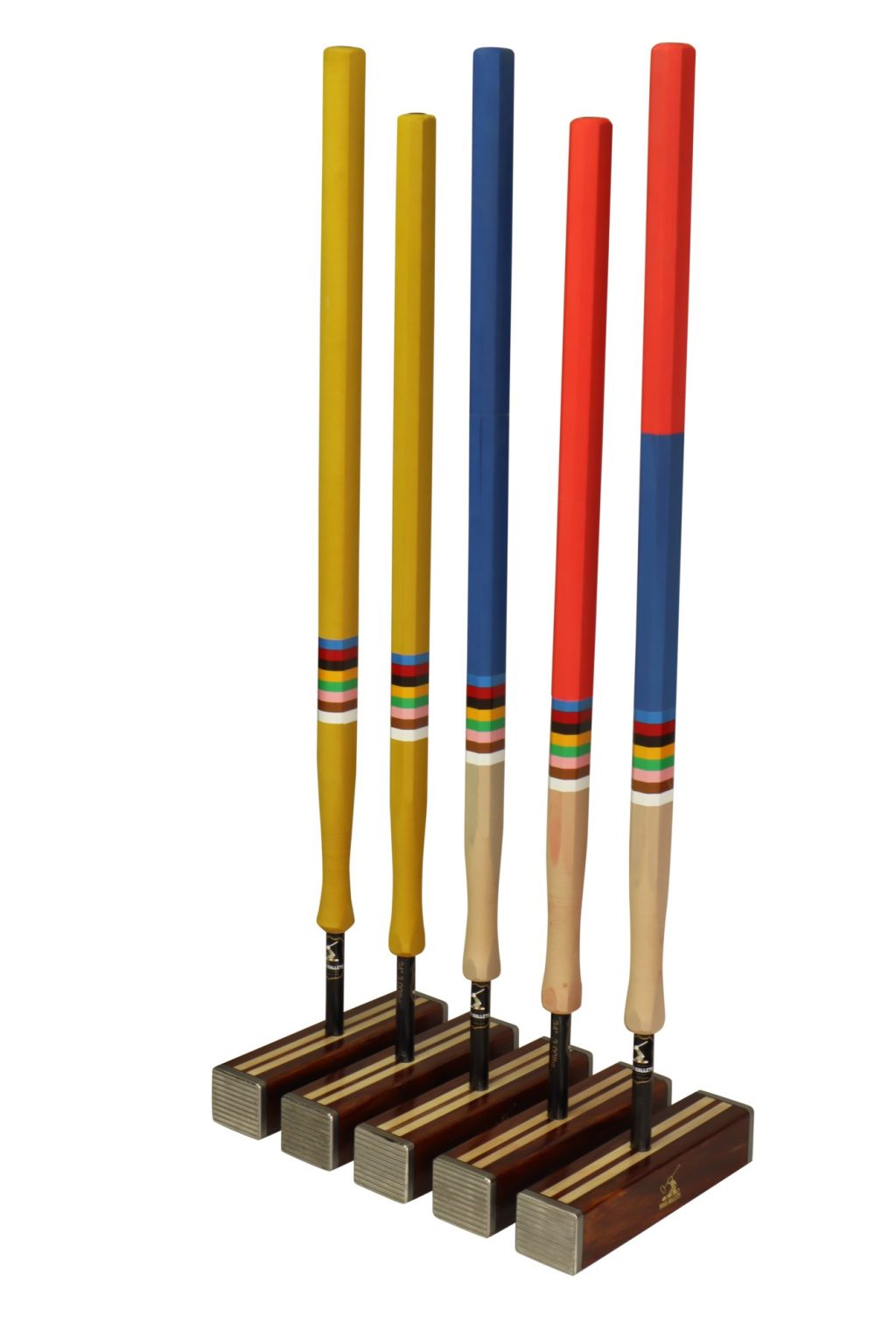 Hurlingham Croquet Mallet (Brass bound head) - Wood Mallets