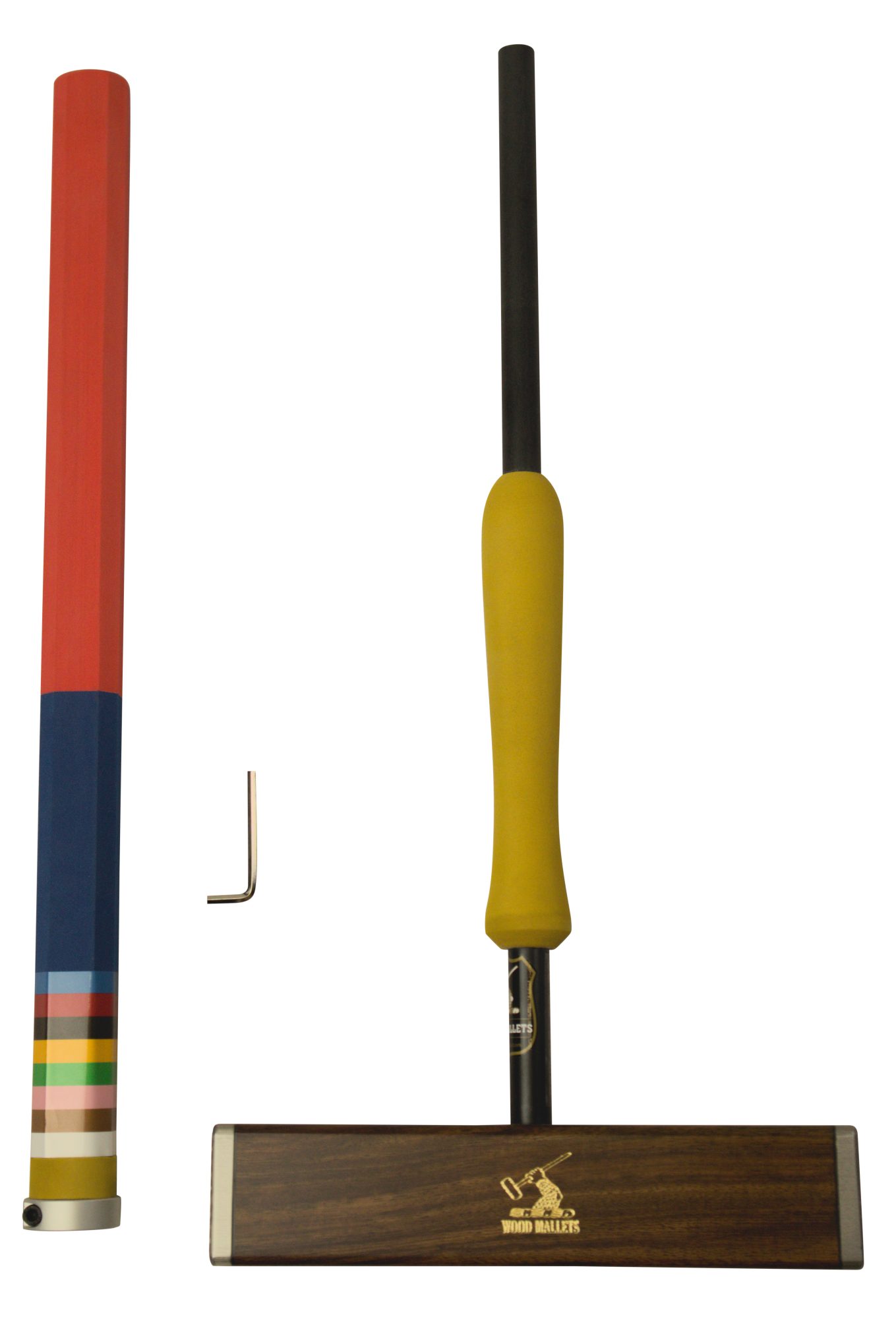 Evolution Croquet Mallet (Carbon shaft, stainless end plates) - Wood ...